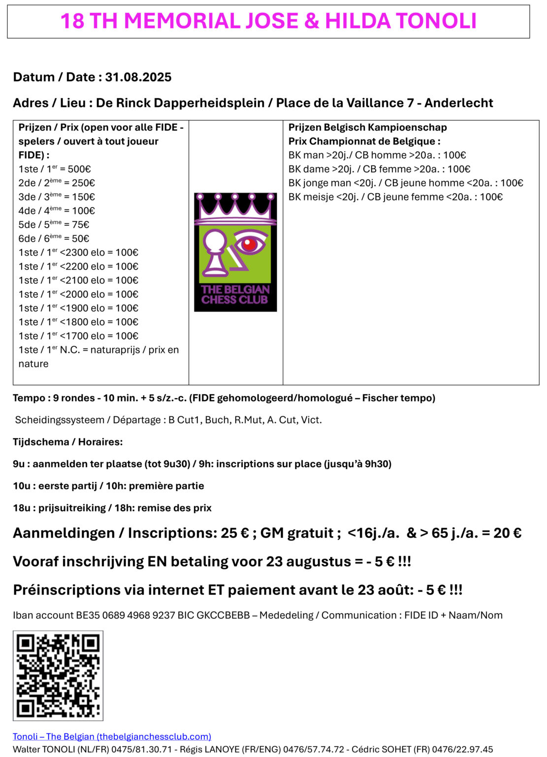 Tonoli – The Belgian